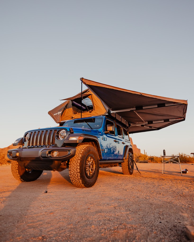 Tonto | 2022 Jeep Wrangler - Arizona Camper Van | RV & Jeep Rental